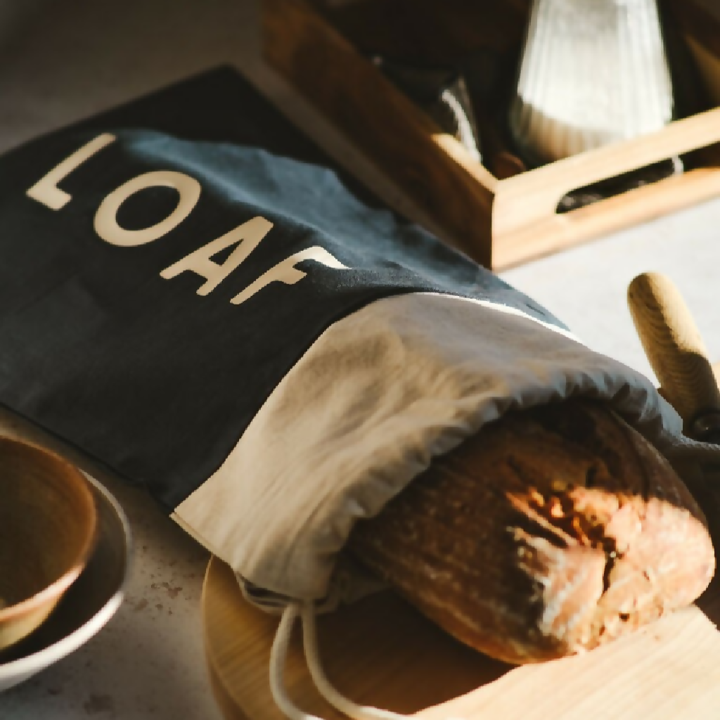 Supplies For Life Linen Navy Bread Bag – Country Living Marketplace
