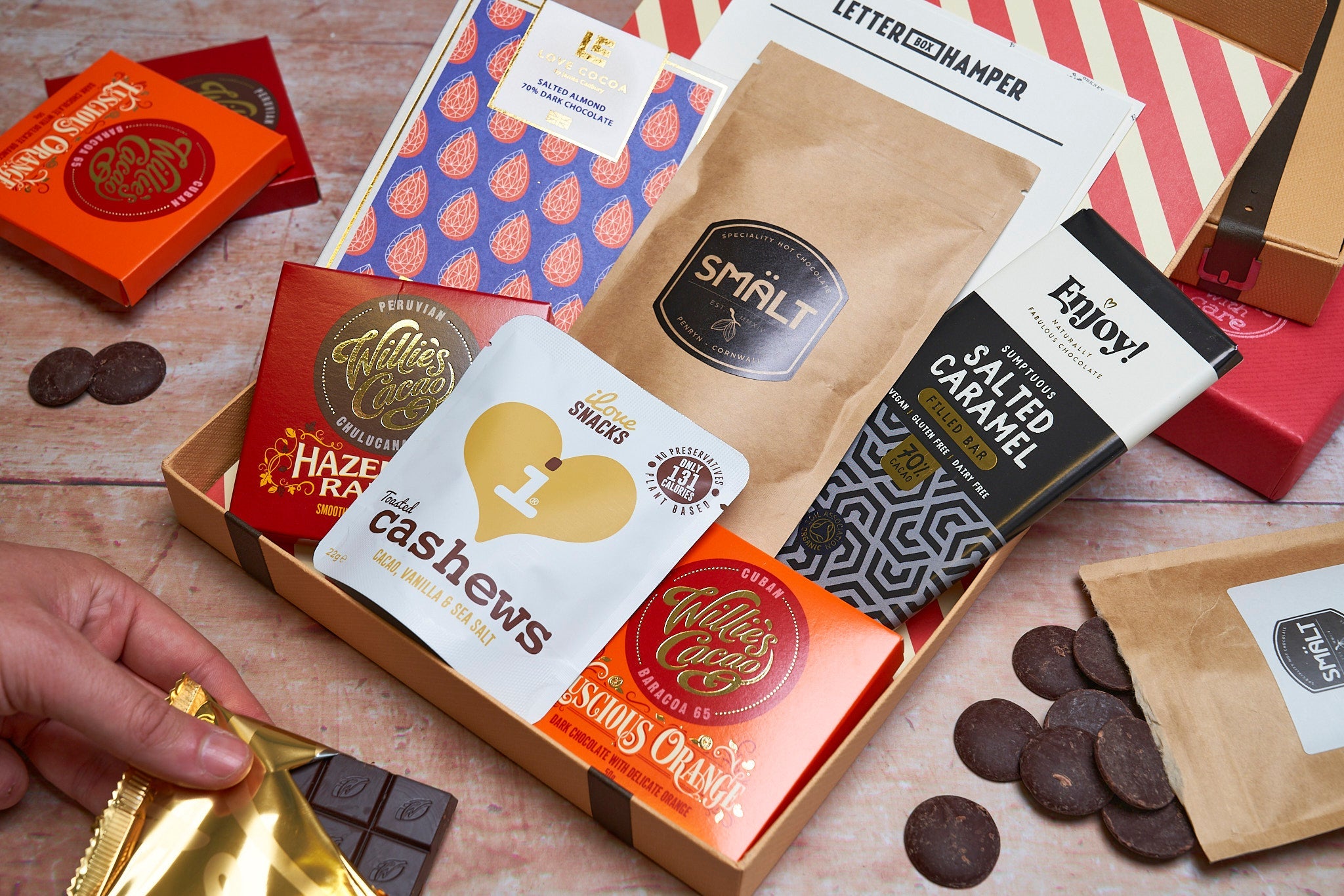 Dark Chocolates Letter Box Gift Hamper | Country Living Marketplace