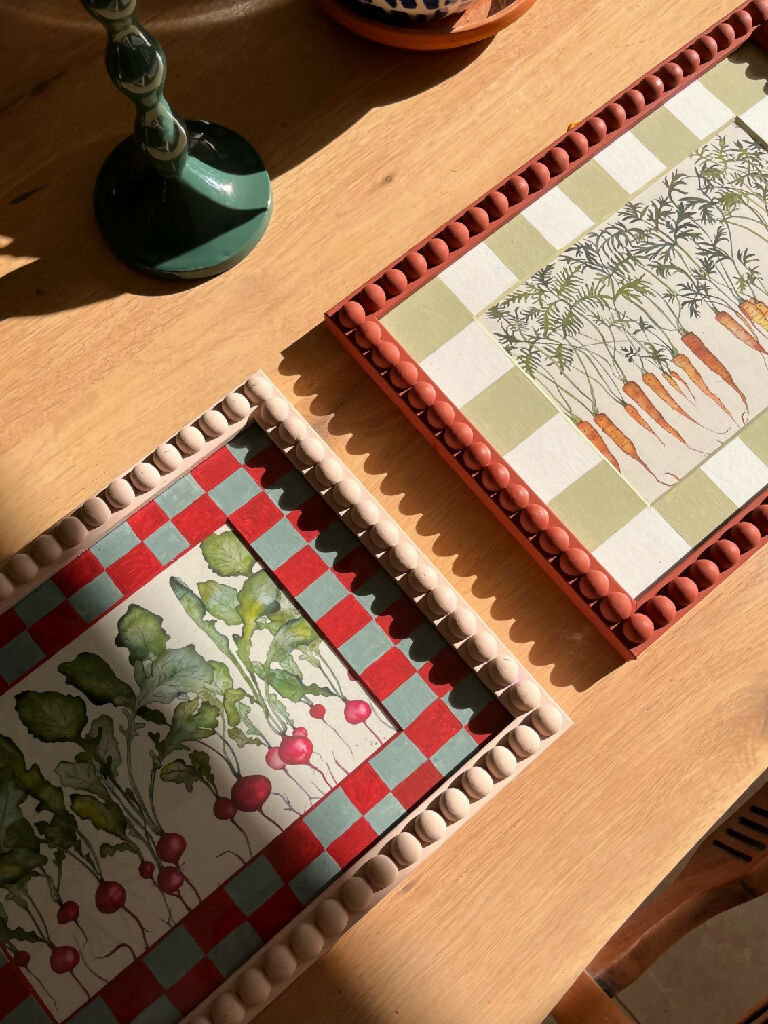 Annabel Wond Interiors Hand Painted Striped Picture Mounts – Country ...