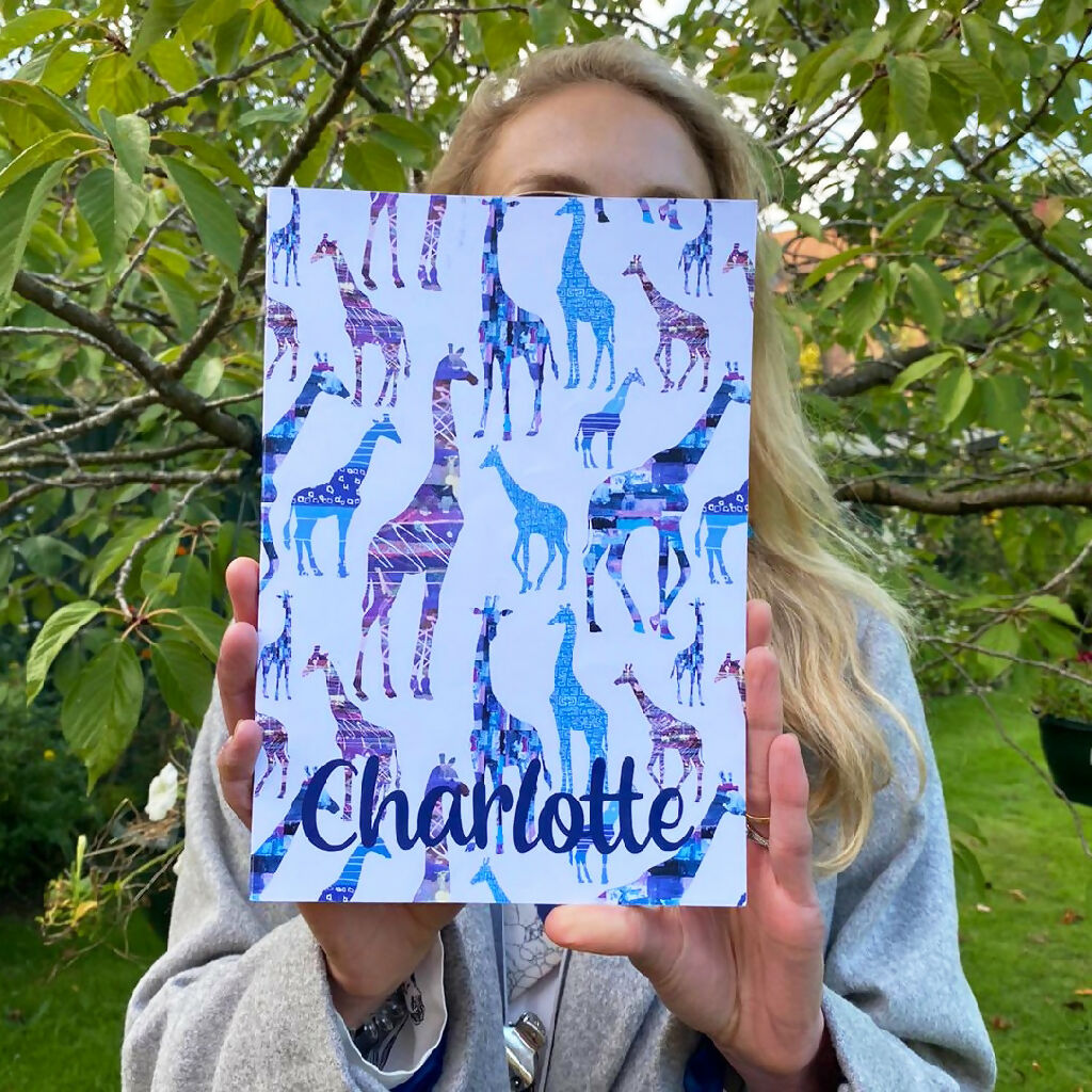 Recycled Giraffe Journal Drawing Notebook | Country Living Marketplace