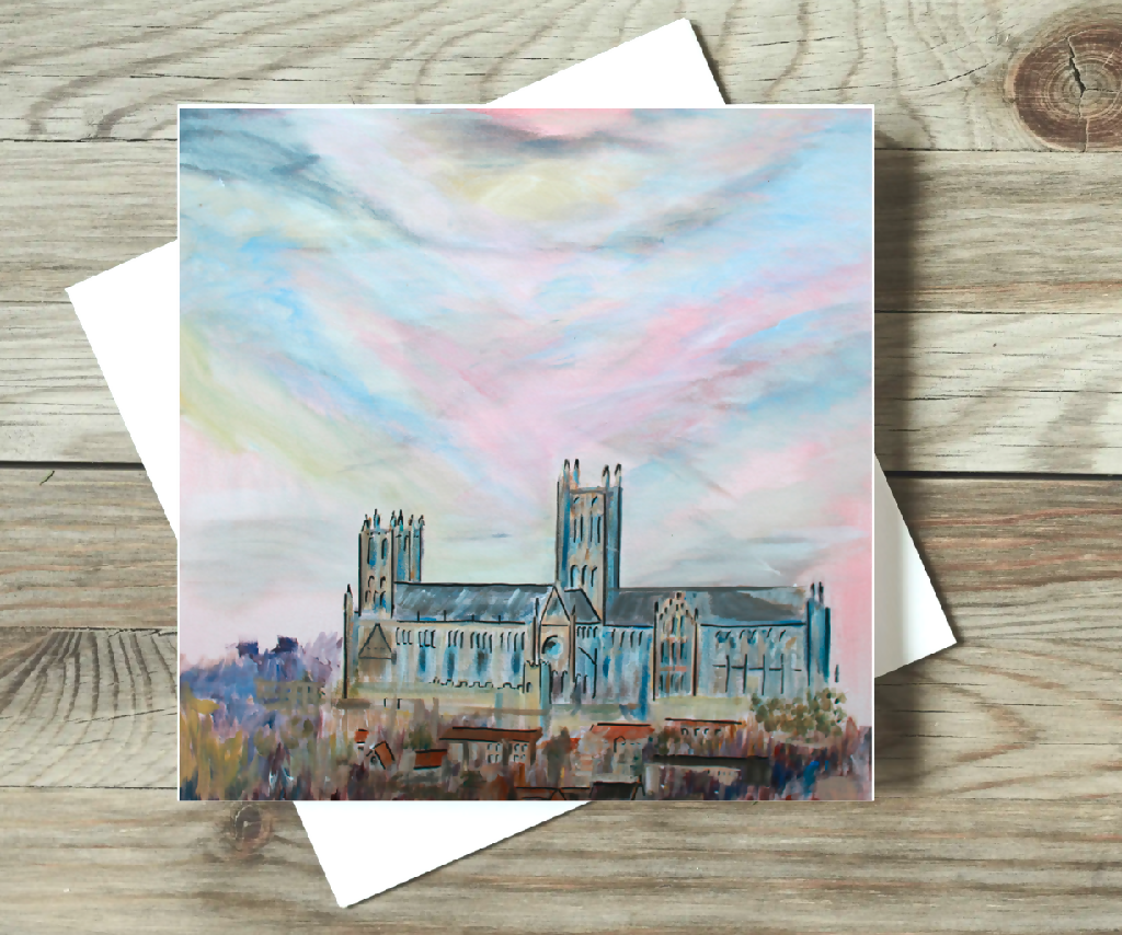 Lincoln Cathedral Card | Country Living Marketplace
