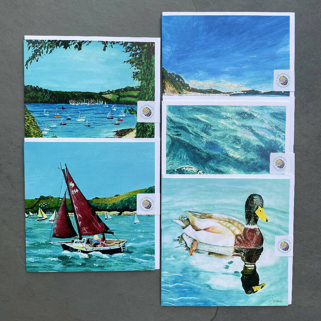 Pack of 5 Cornish Greeting Cards | Country Living Marketplace