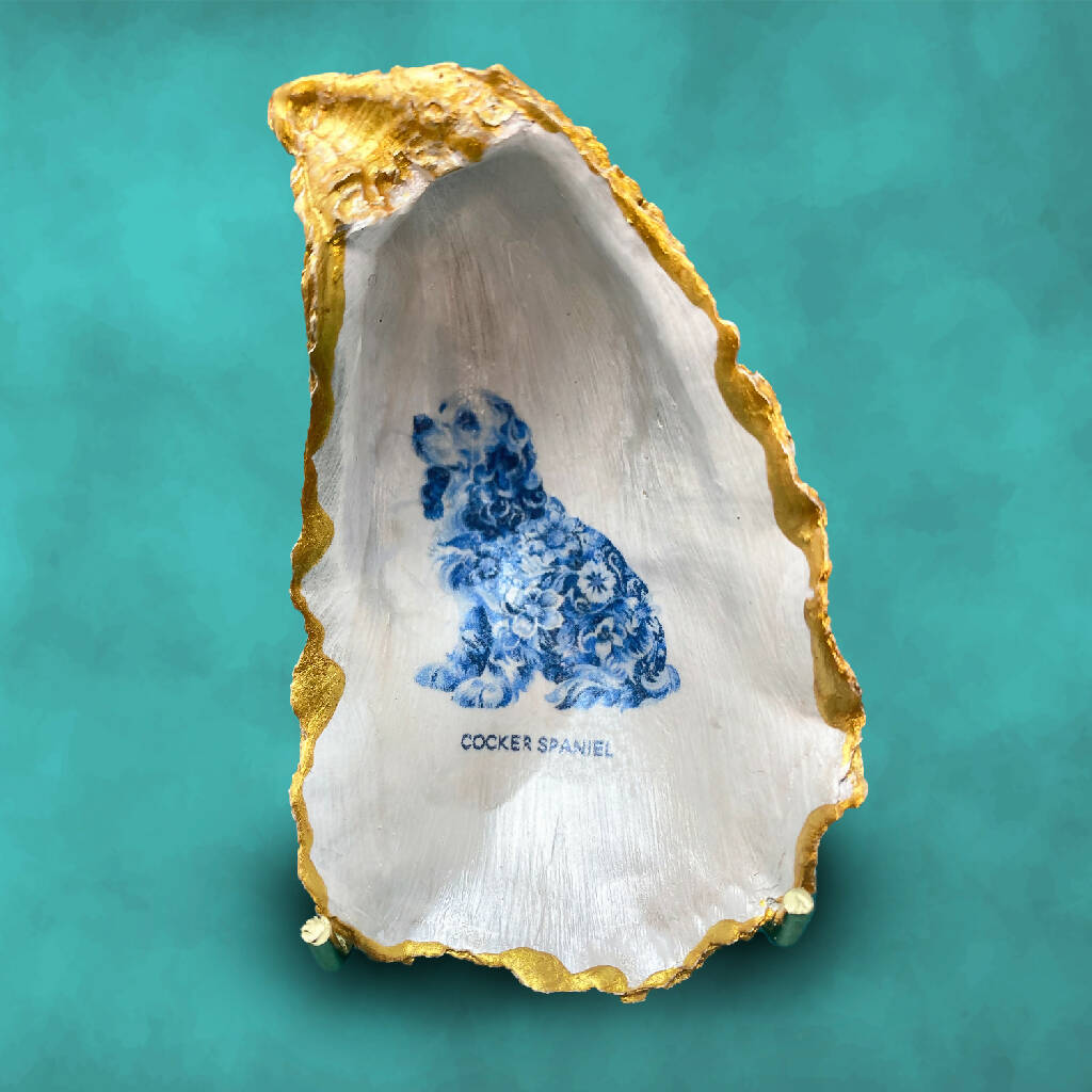 Cocker Spaniel Dog Oyster Ornament | Country Living Marketplace