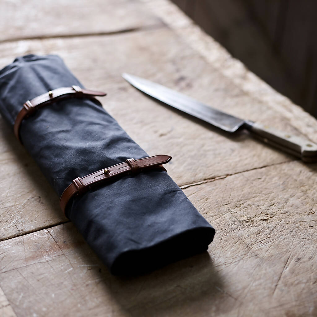 Dry Waxed Cotton Tool Roll|Country Living Marketplace