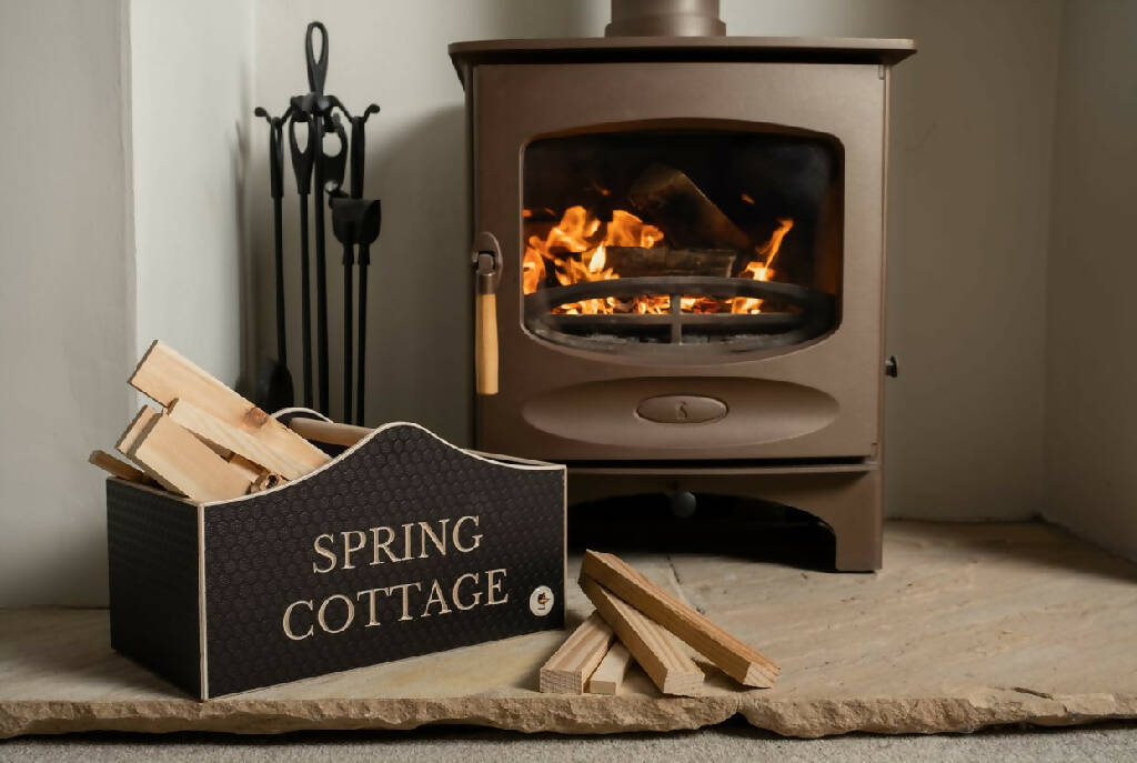 Personalised Wooden Kindling Box | Country Living Marketplace