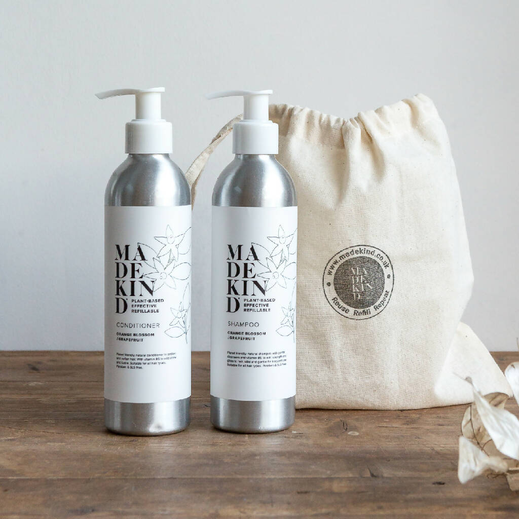 Natural Shampoo & Conditioner in Gift Bag | Country Living Marketplace
